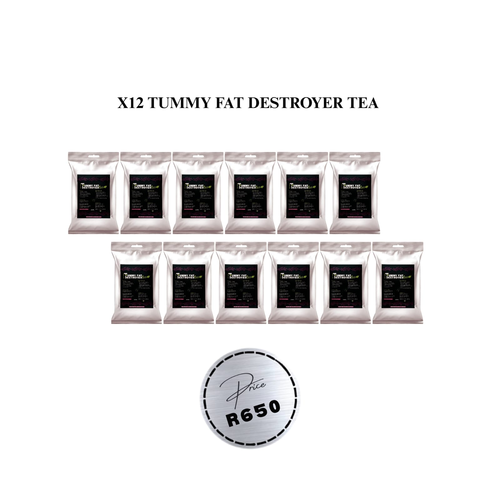 X12 TUMMY FAT DESTROYER TEA | Flat Stomach Tea
